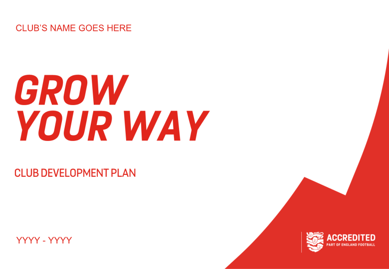 England Football Accredited Club Development Plan - Football ...